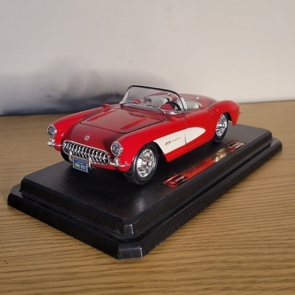 Office | 1957 Chevrolet Corvette Collectible Car Memorabilia Model ...